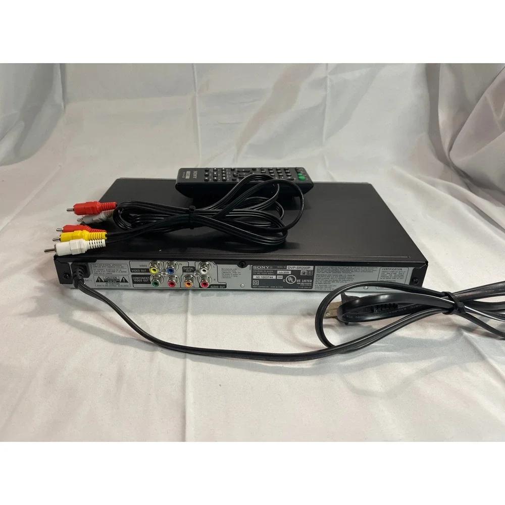 Sony | Portable Audio & Video | Sony Dvpsr20p Cd Dvd Player Progressive ...